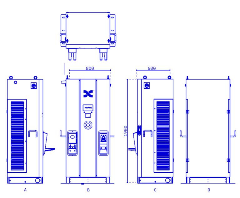 Ultrafloox | Ultra-fast DC charging station. High power | Floox